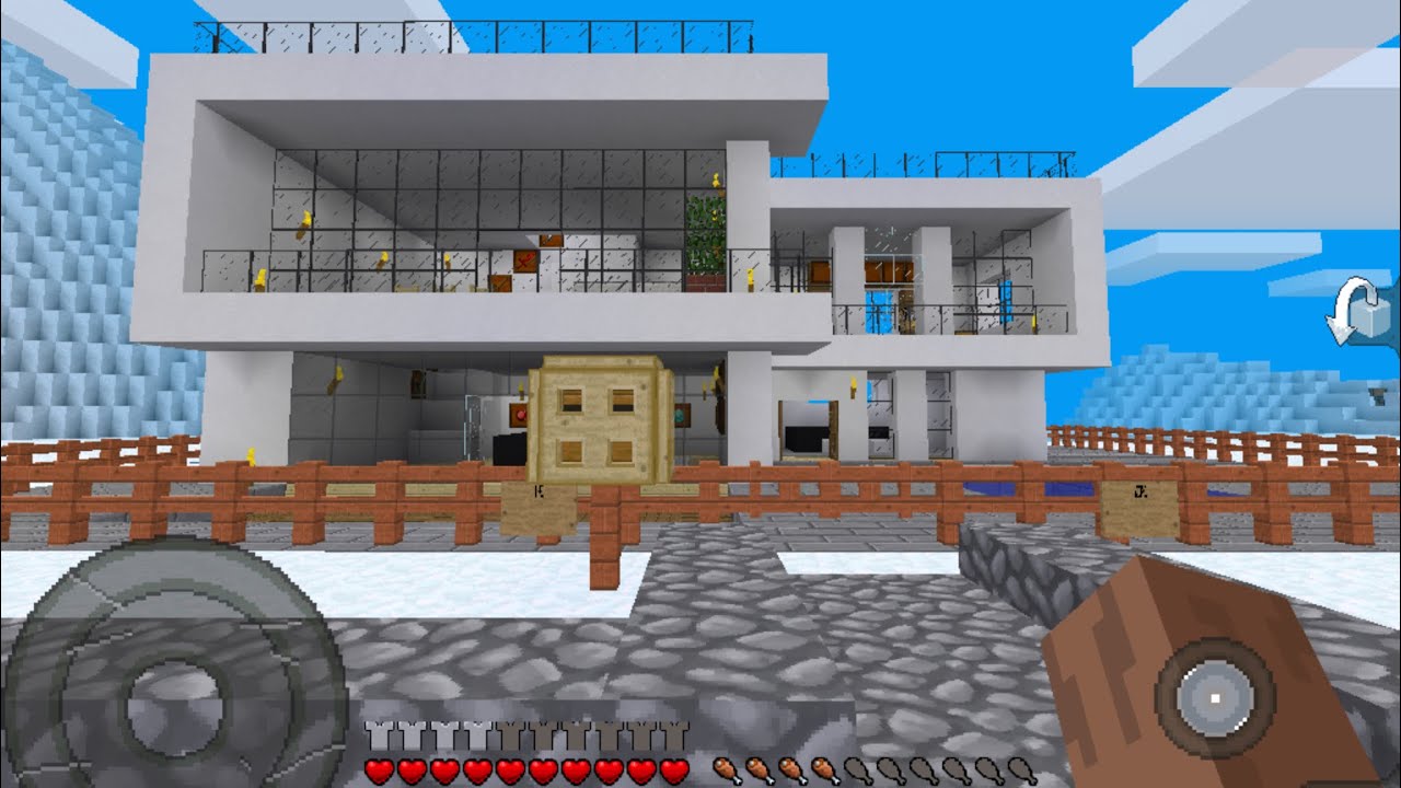 My new villa in MultiCraft - YouTube