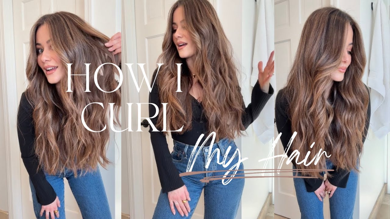 HOW I CURL MY HAIR | STEP BY STEP TUTORIAL | EFFORTLESS CURLS - YouTube