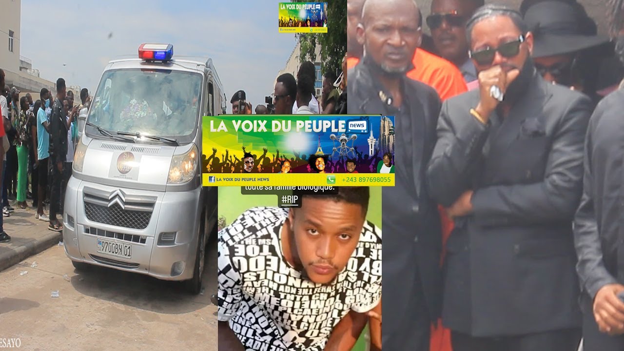 SUIVEZ L' ENTERREMENT DU CHANTEUR GUY GOLA, FERRE GOLA INCONSOLABLE ...