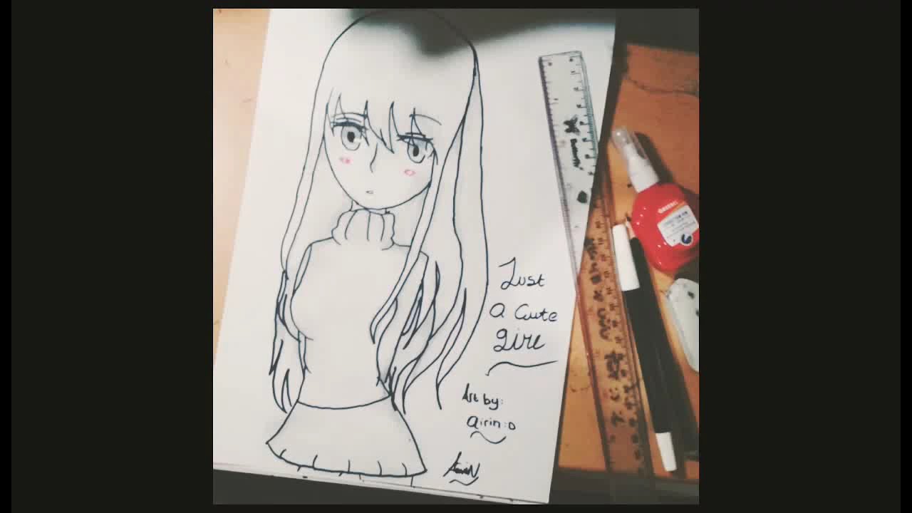 My drawing style UwU - YouTube