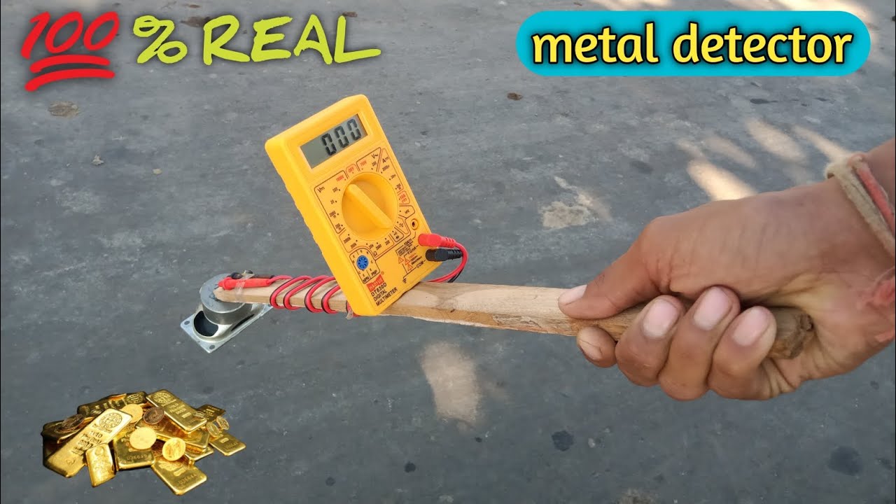 gold metal detector at home||metal detecting||metal guru - YouTube
