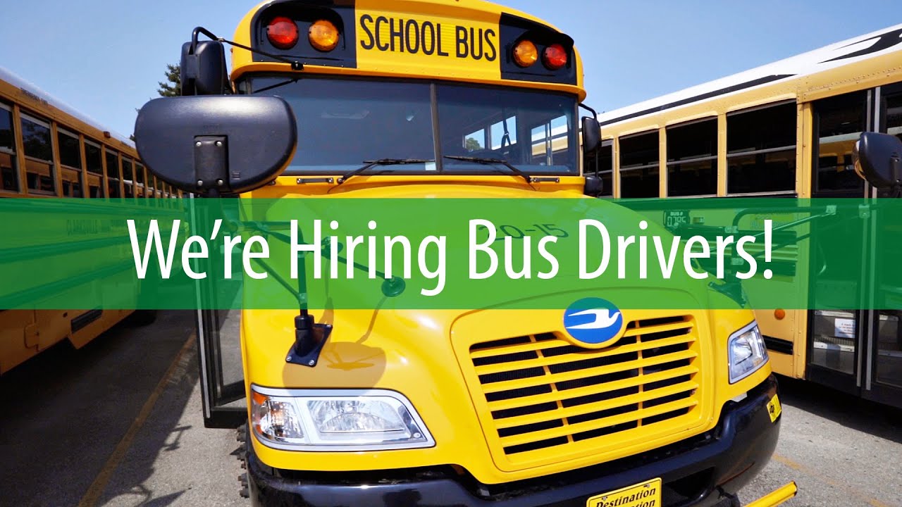 CMCSS Bus Driver Recruitment - YouTube