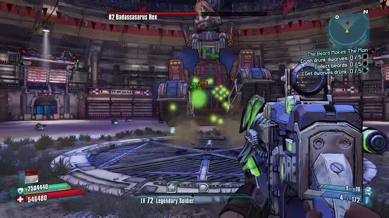 Borderlands 2 OP8 Axton improved BA Rex kill - YouTube