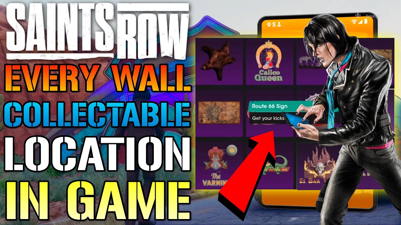 Saints Row: WALL Collectables! How To Get All The WALL Collectable ...