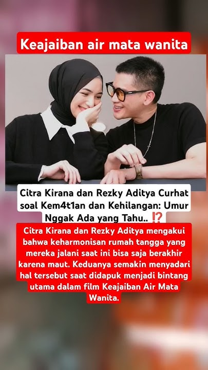 Keajaiban 4ir mata wanita ⁉️#citrakirana #rezkyaditya #heboh #trending - YouTube