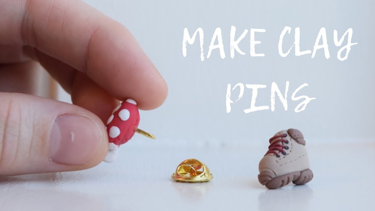 How to Turn Your Sculptures Into Pins - YouTube