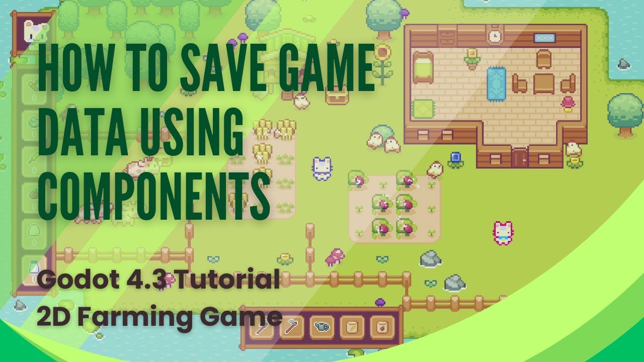 Save And Load Game Data With Resources And Components Godot Tutorial Pt 19 Youtube