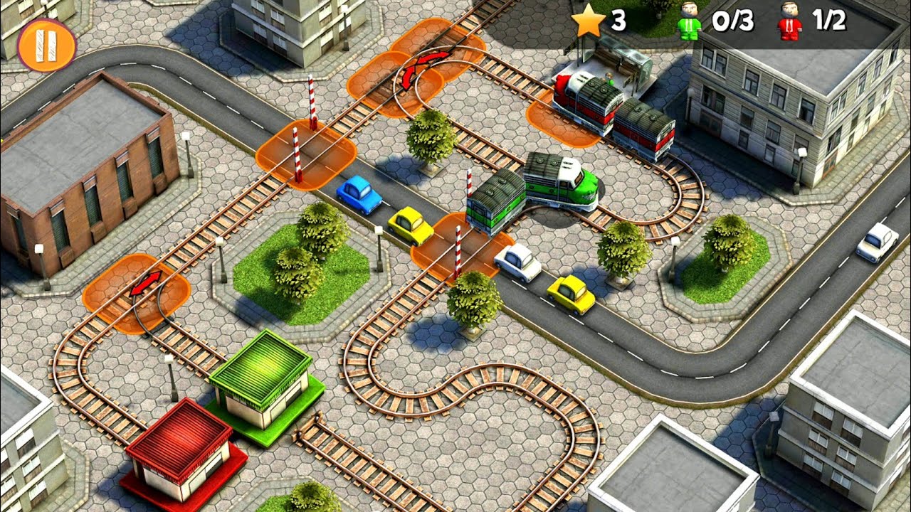 Train Crisis Plus Modern Era | Rail Maze Puzzle Game | Android Gameplay ...