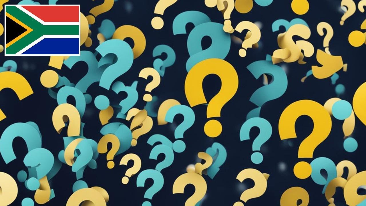Question Words in Afrikaans - YouTube