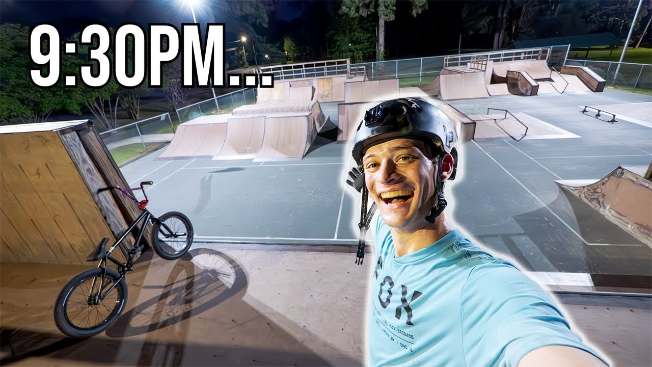 After-Hours BMX Riding to Land DREAM TRICK! (Dodson Action Sports ...