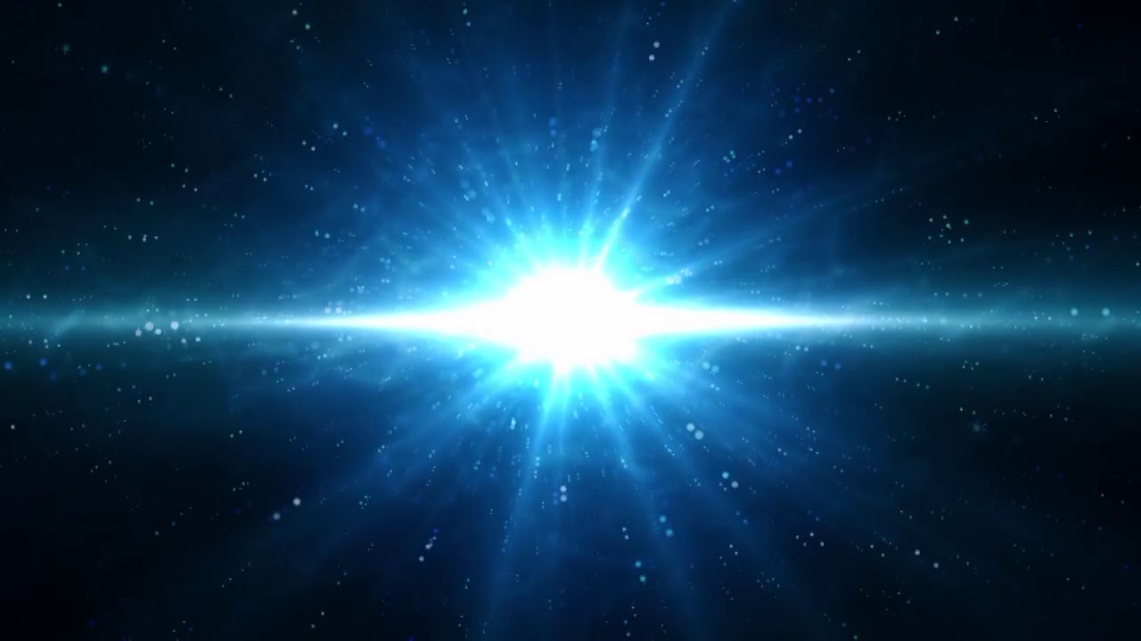Big bang light explosion - YouTube