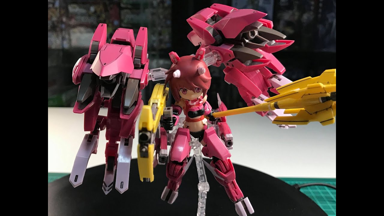 『就是愛玩具』 盒玩 MegaHouse 桌上武裝 DESKTOP ARMY 日向凜 - YouTube