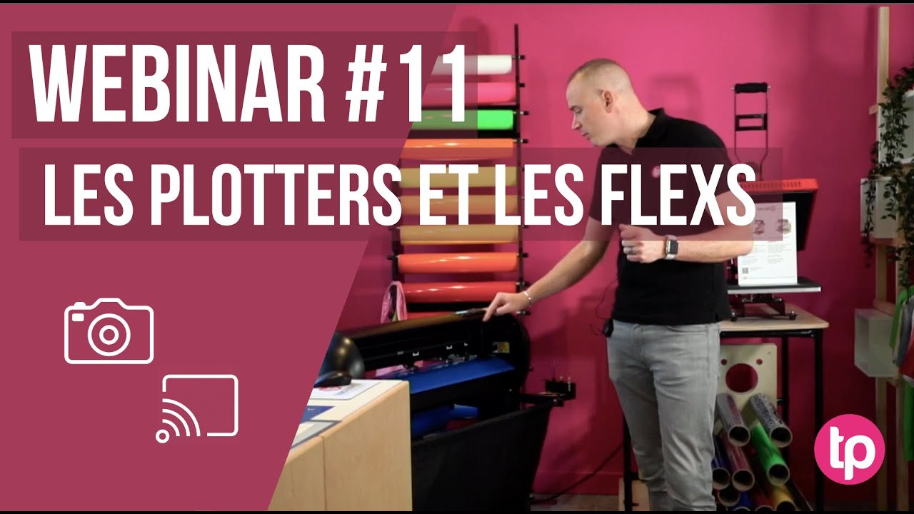 Webinar #11 - Les Plotters et Les flexs : leurs utilisations - YouTube