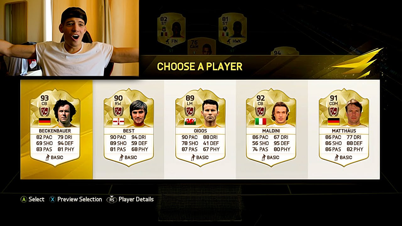 OMG THE BEST LEGEND FUTDRAFT!! Fifa 16 Ultimate Team 10 X Futdrafts FT ...