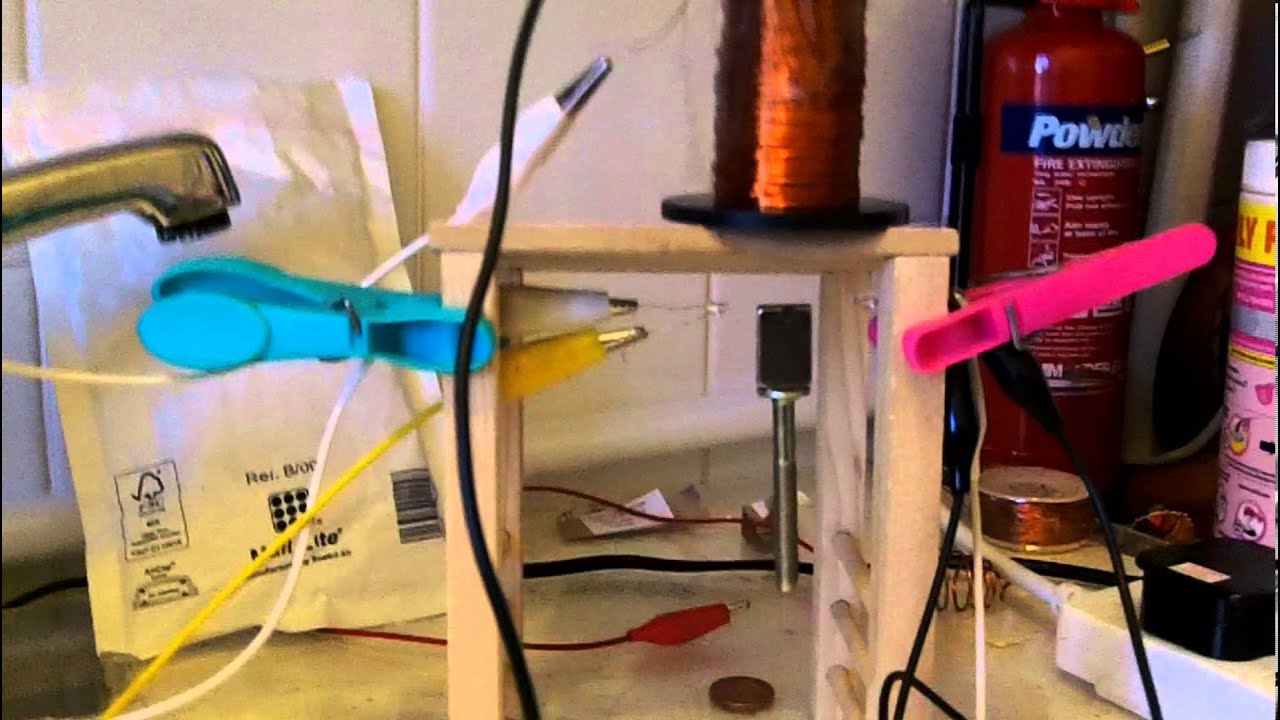 DIY magnetic levitation (thanks Slider!) - YouTube