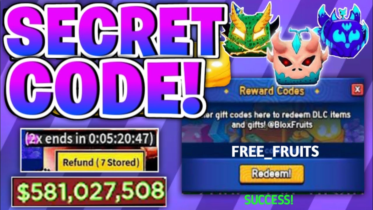*SECRET* CODES⚠️ BLOX FRUITS CODES JULY 2025 - CODES FOR BLOX FRUITS ...