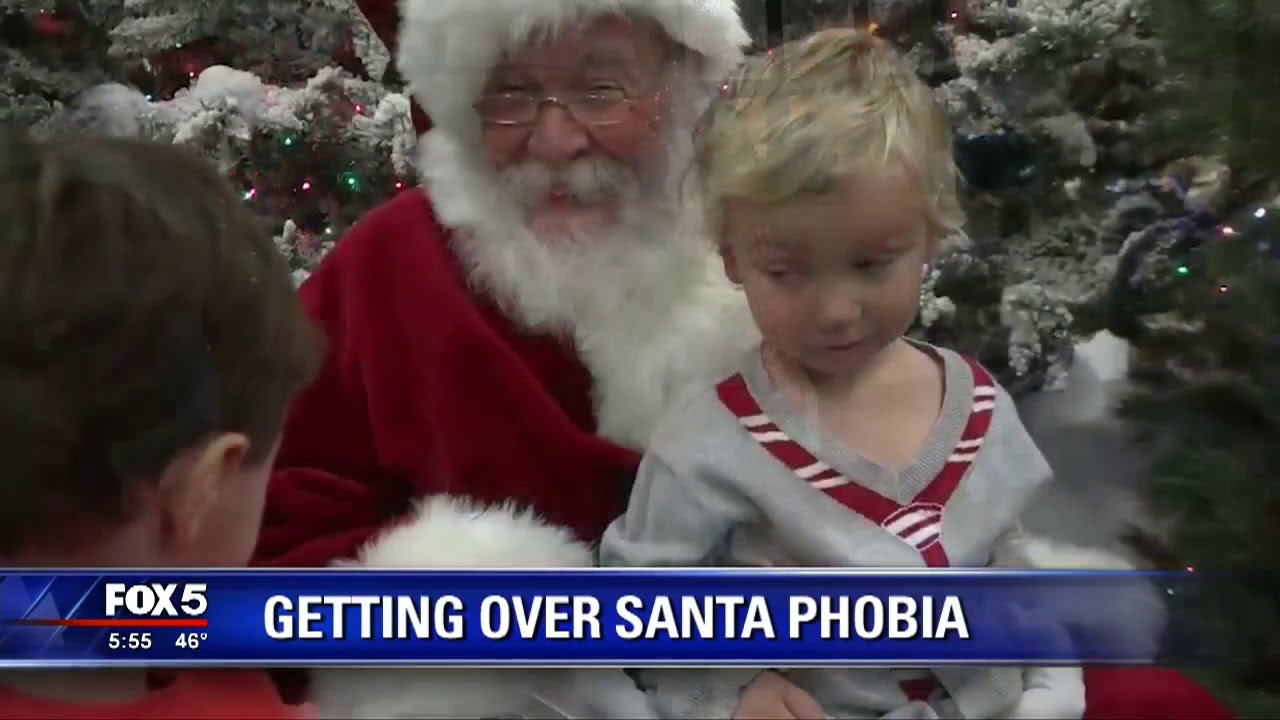 Fighting the Santa phobia - YouTube