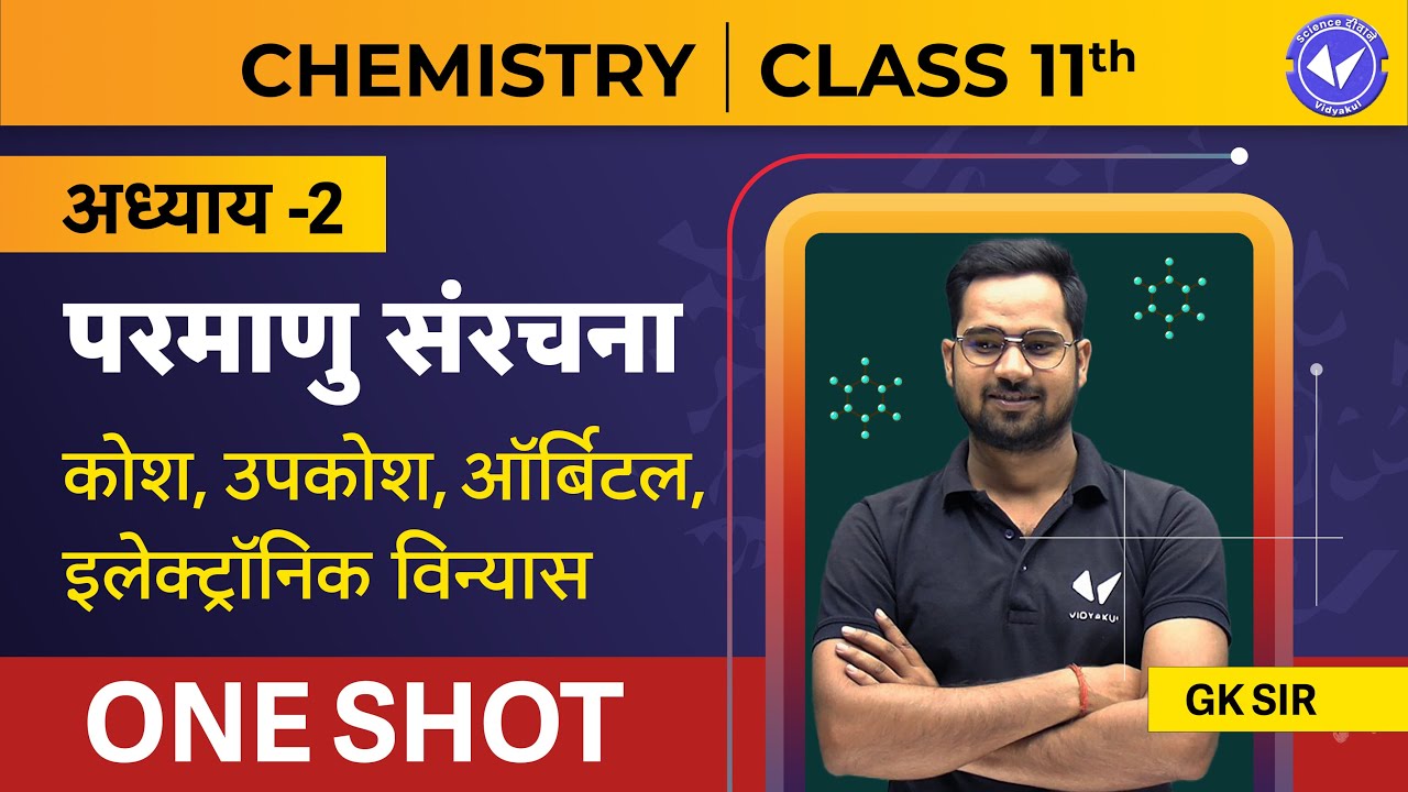 Shell, Subshell, Orbital, Electronic Configuration One Shot | Structure ...