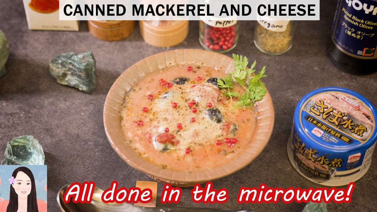 Canned Mackerel and Cheese (All Done in the Microwave! | Recipe ...