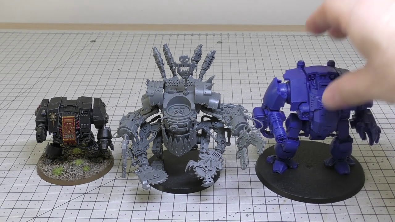 ORKS - Deff Dread - Review (WH40K) - YouTube