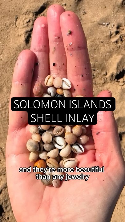 Solomon Islands Shell Inlay Work - YouTube
