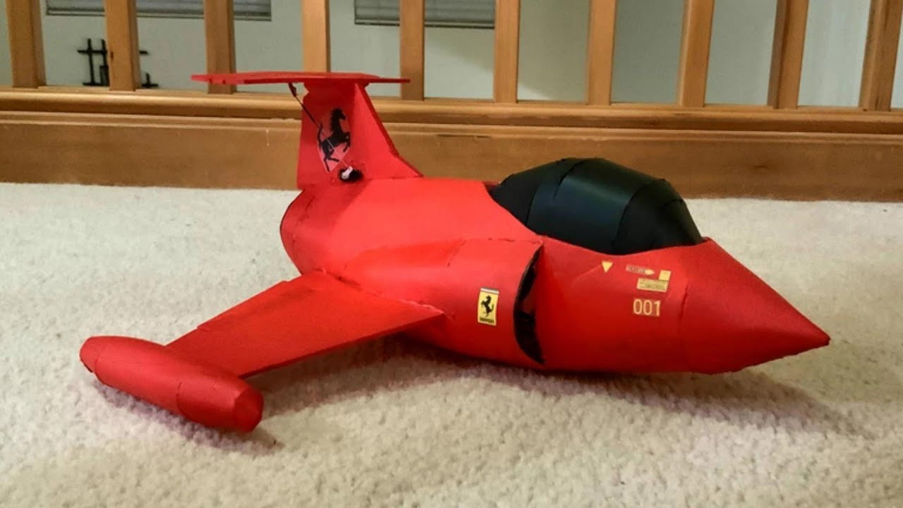 Cartoon Park Flyer F-104 Starfighter "Ferrari" Low and Slow Test Flight ...