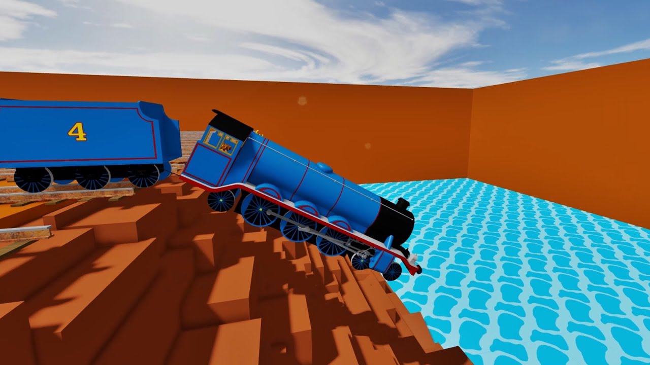 THOMAS THE TANK Driving Fails Crashes in the Cliff 2 Accidents Will ...