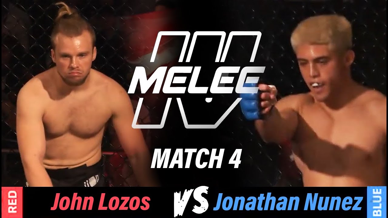 John Lozos vs. Jonathan Nunez | FEATHERWEIGHT MATCH | MELEE 4 FULL ...