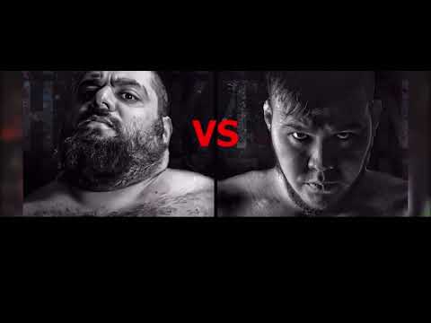 Iranian Hulk gets smashed by Kazakh Titan #mma @MMAFARSI