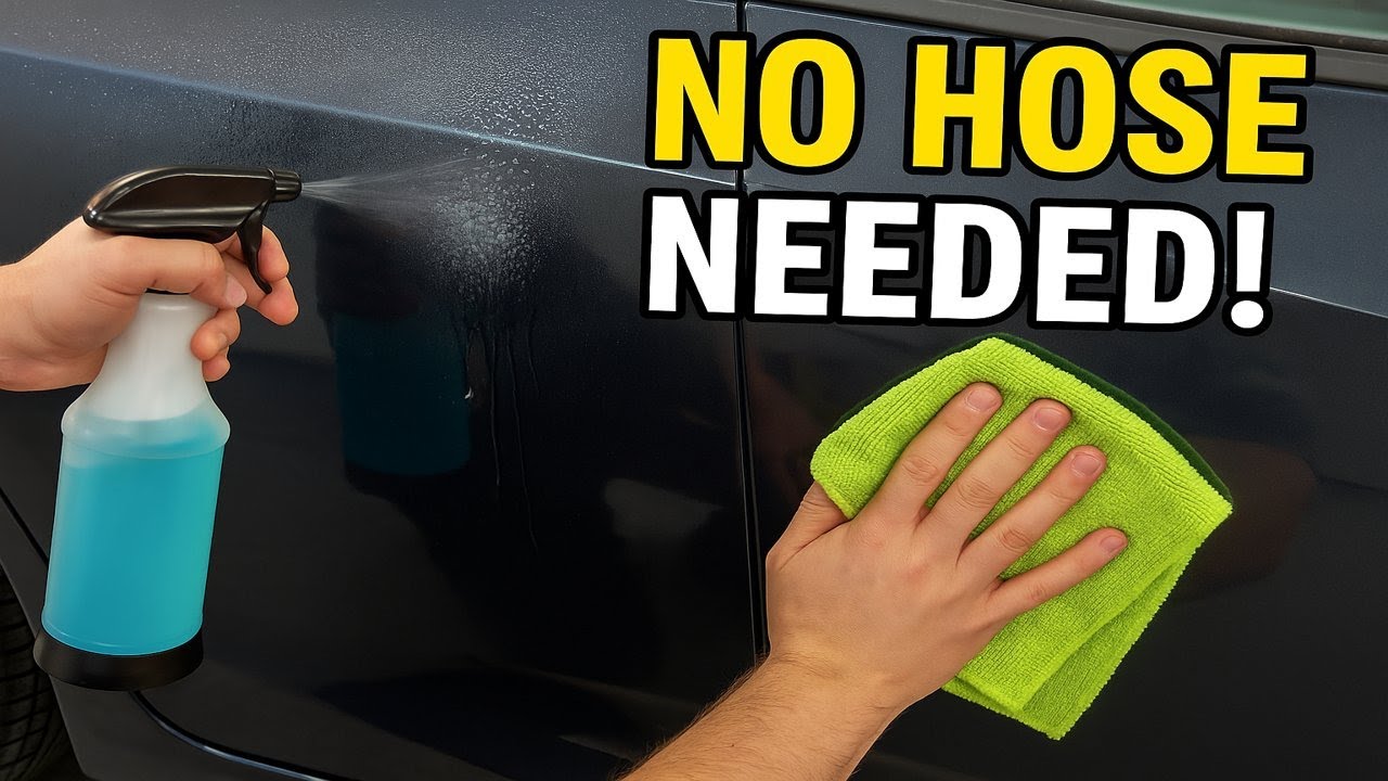 Clean Your Car with Less Water, No Hose and Wash in Cold Weather ...