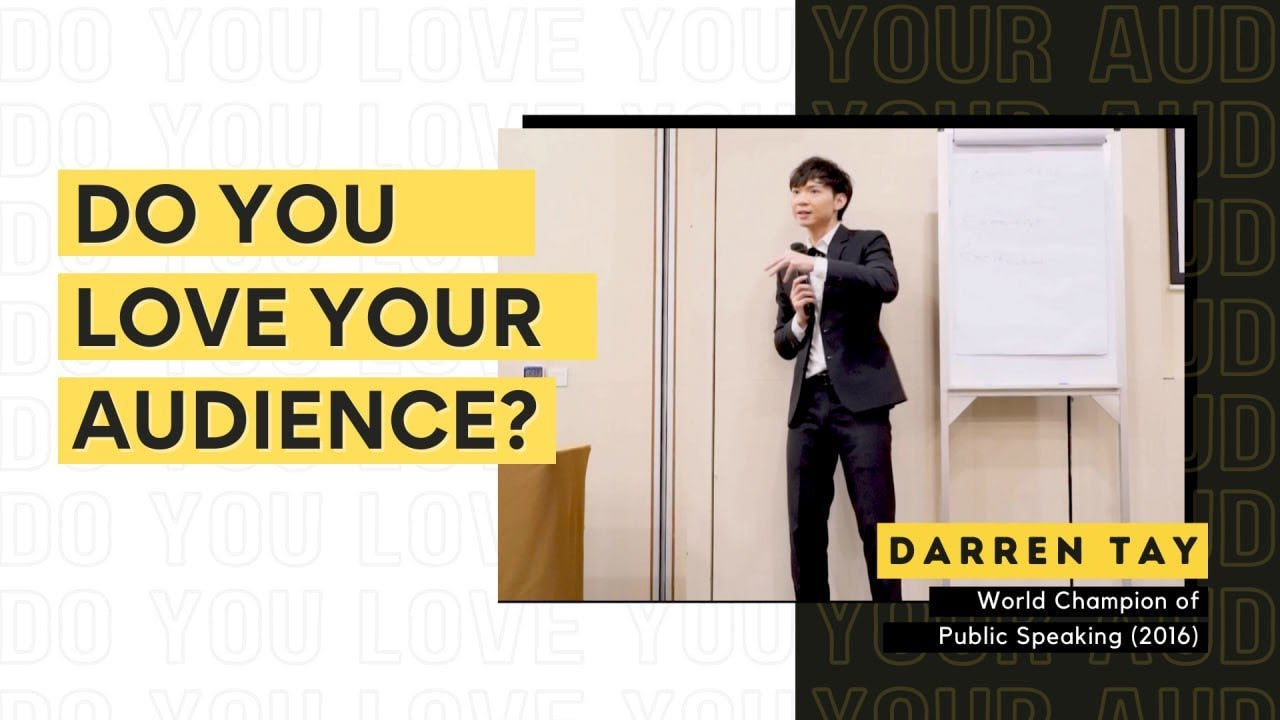 Public Speaking: Do You Love Your Audience? | Genuine Rapport Building ...
