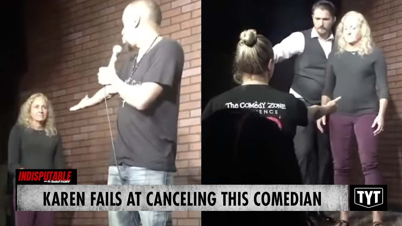 Karen FAILS At Canceling This Comedian - YouTube
