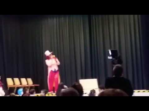 Clown Palyaço Maskot Kostüm ENFES SHOW Almanya Avusturya İsviçre Fransa Viyana Münih Stuttgart Ulm