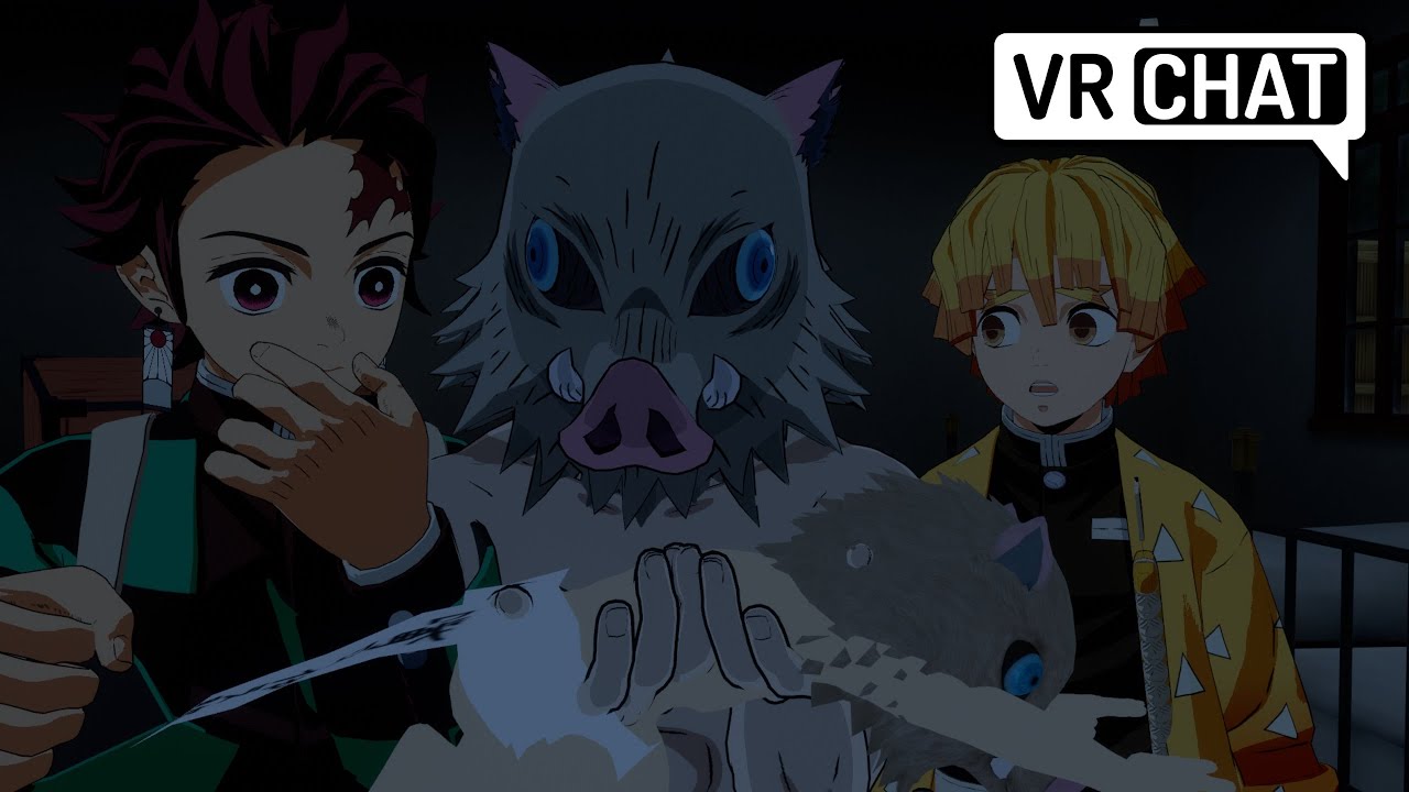 Inosuke has a Son!? | Demon Slayer in VRChat (Demon Slayer VR) - YouTube