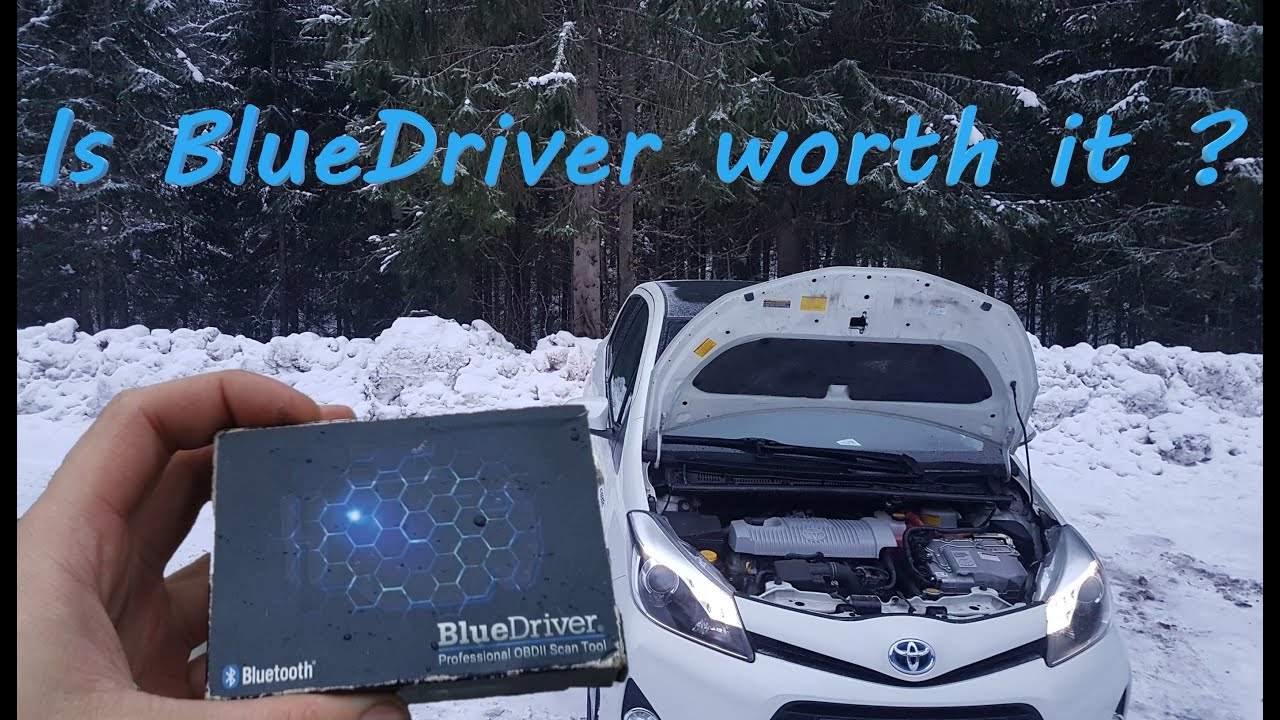 BlueDriver App on 1.5 Toyota Yaris Hybrid Scan Tool Test - YouTube