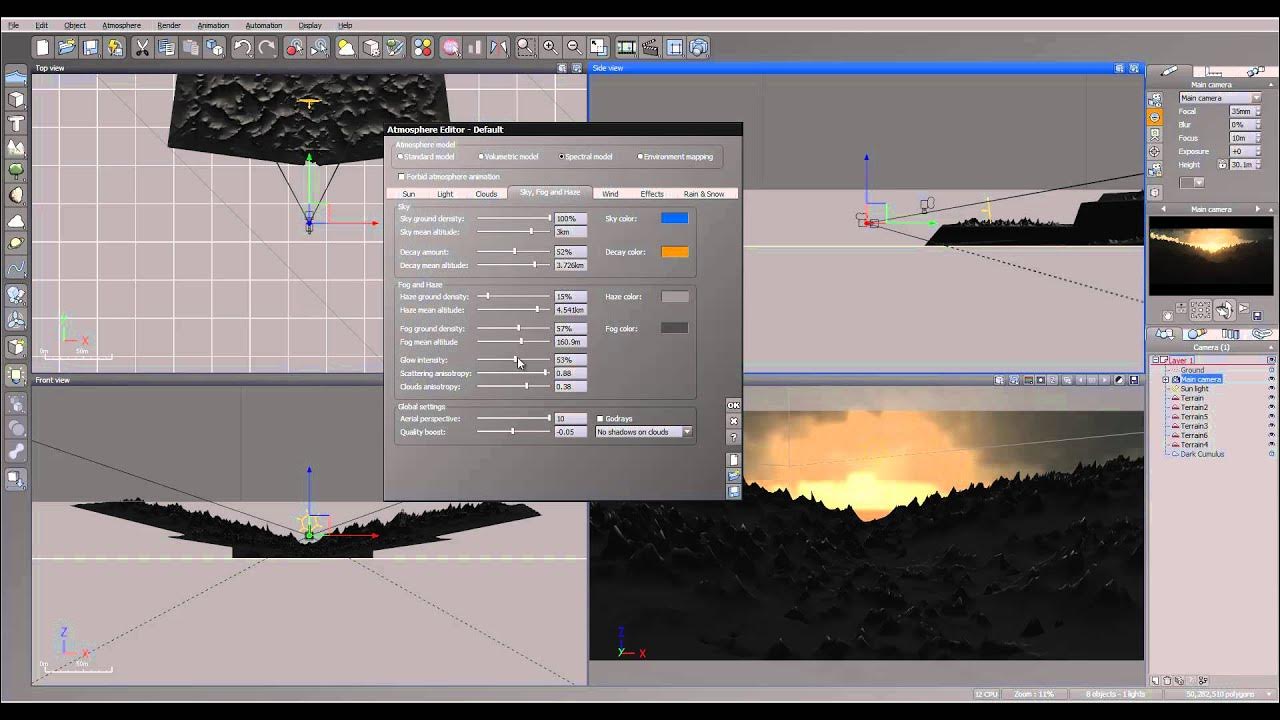 Dangerous path, part three. World Machine, Vue, Photoshop tutorial - YouTube