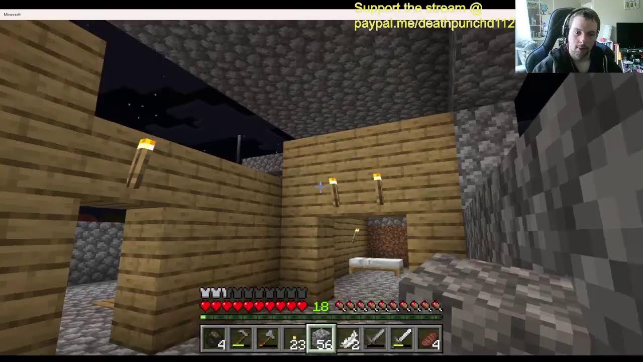 Minecraft ( crafty ) playing with ZERO (new world) - YouTube