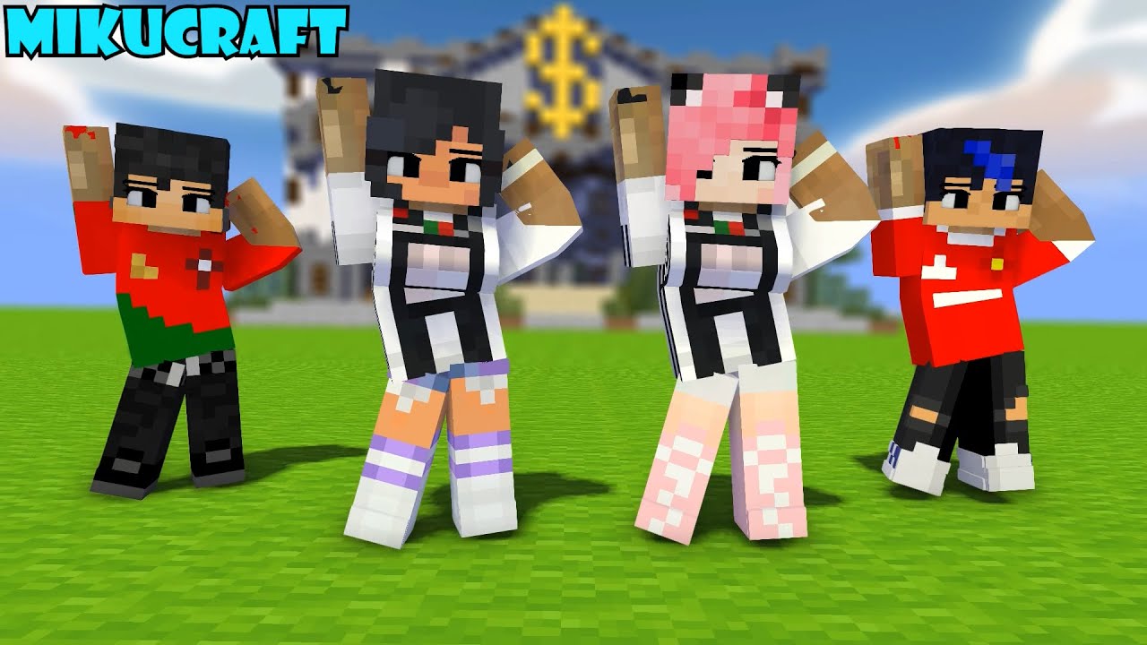 gomy gomy first meet soccer aphmau and friends - minecraft animation # ...