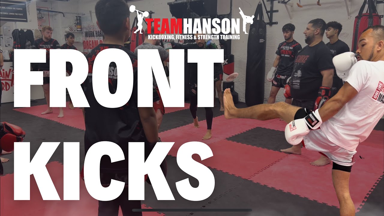 FRONT KICK & TEEP Combos For K1 Kickboxing 🥋 - YouTube