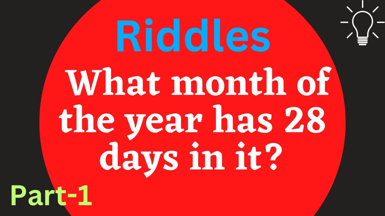 Can you answer the riddles, Part-1 #knowledge #riddles #quiz #fun # ...