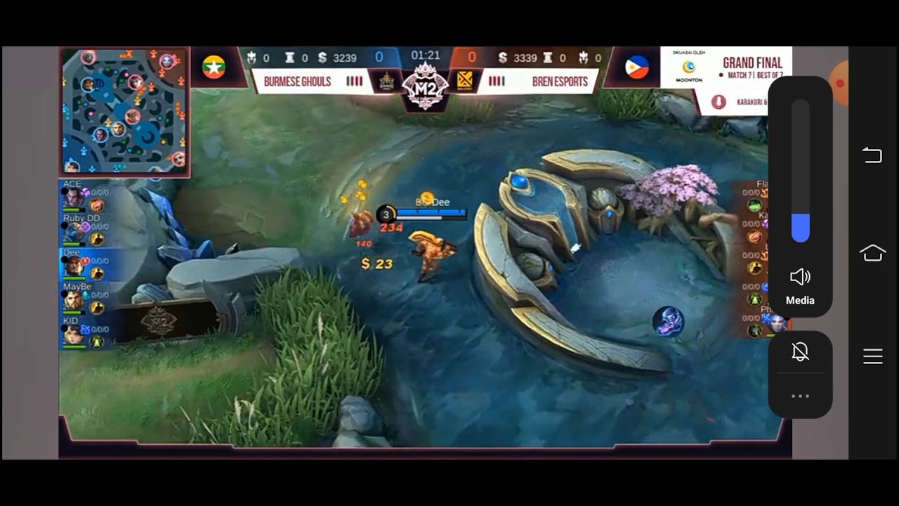 #MLBB M2 FINAL Match 7 BREN Esports Vs BURMESE GHOULS . . Best Final ...