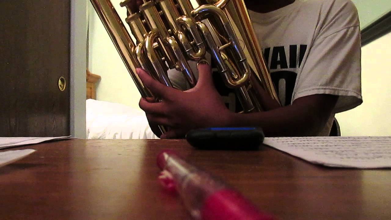 Band chair audition prepared music 1 - YouTube