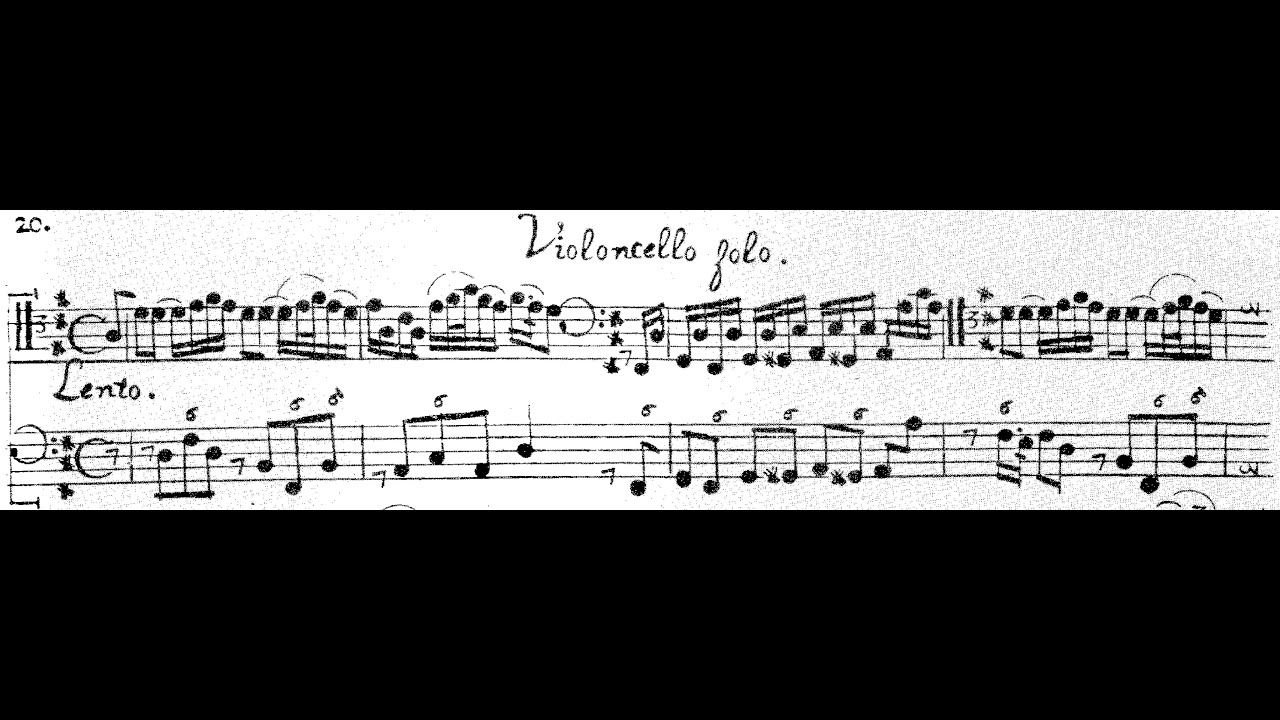 Georg Phillip Telemann - Cello Sonata in D Major, TWV 41D6. {w ...