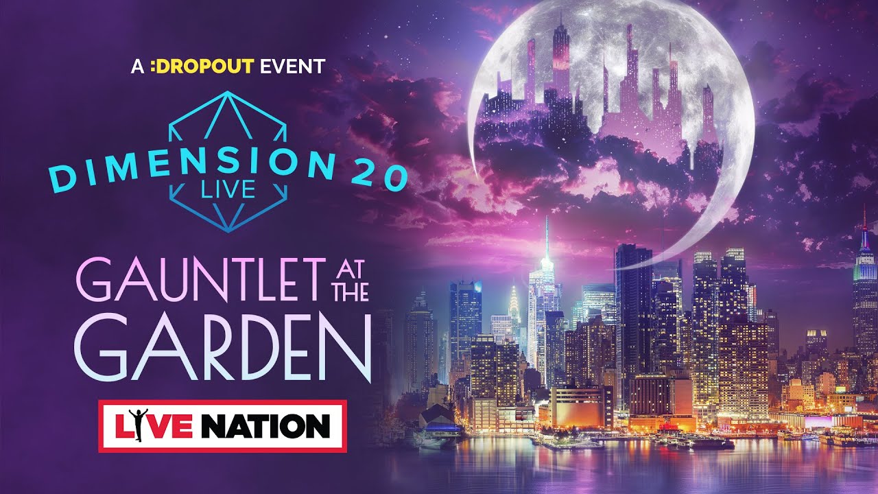 Dimension 20 Live: Gauntlet at the Garden [Announcement] - YouTube