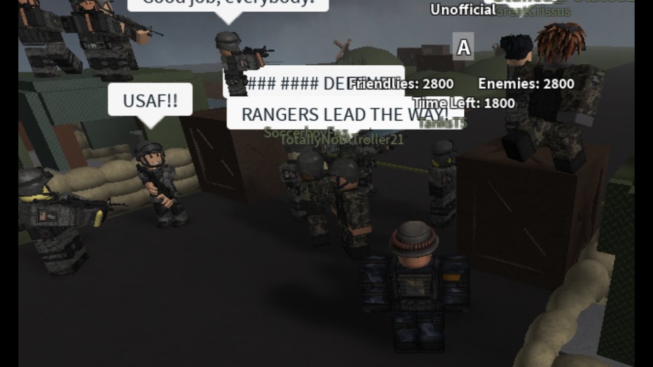 Roblox USAF Raid at the Wall - YouTube