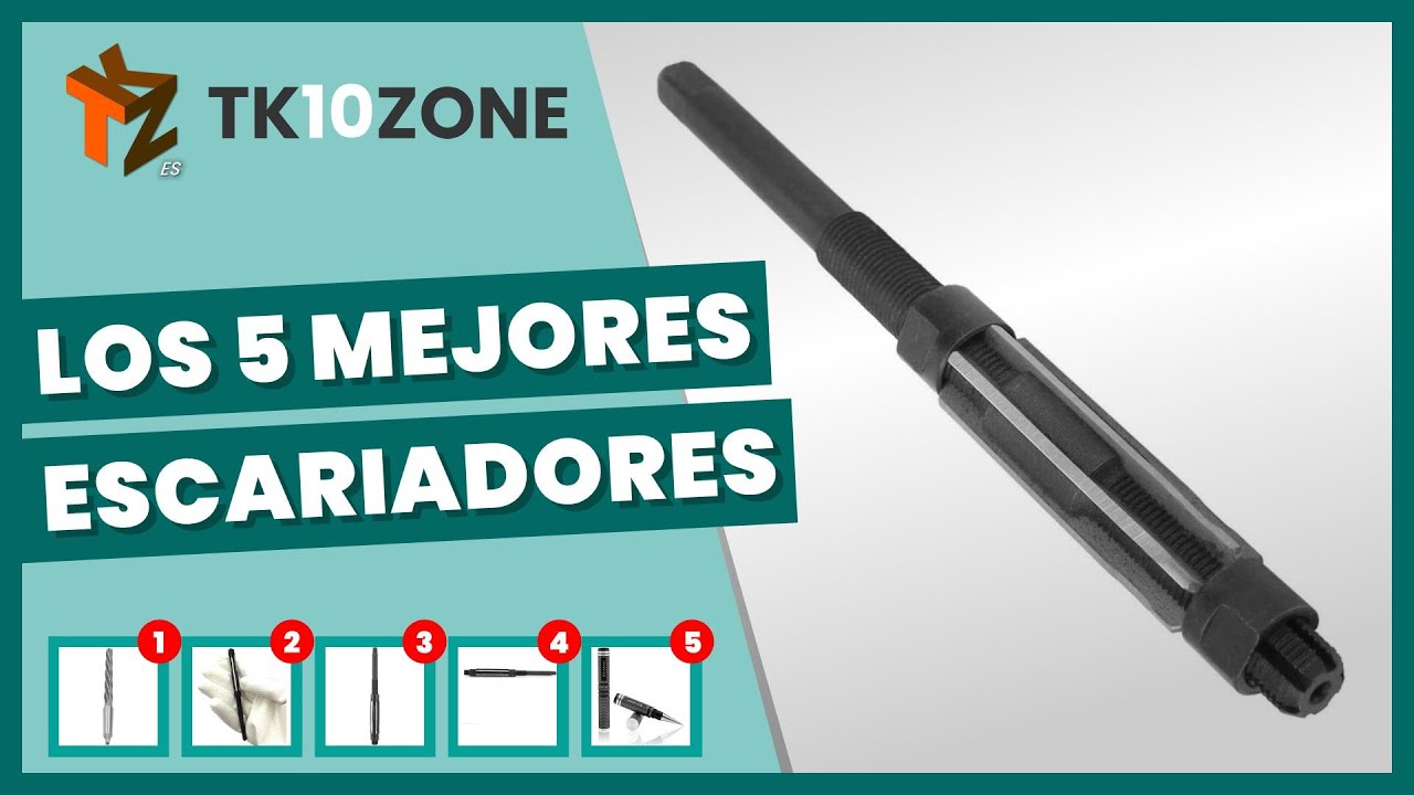 Los 5 mejores escariadores - YouTube