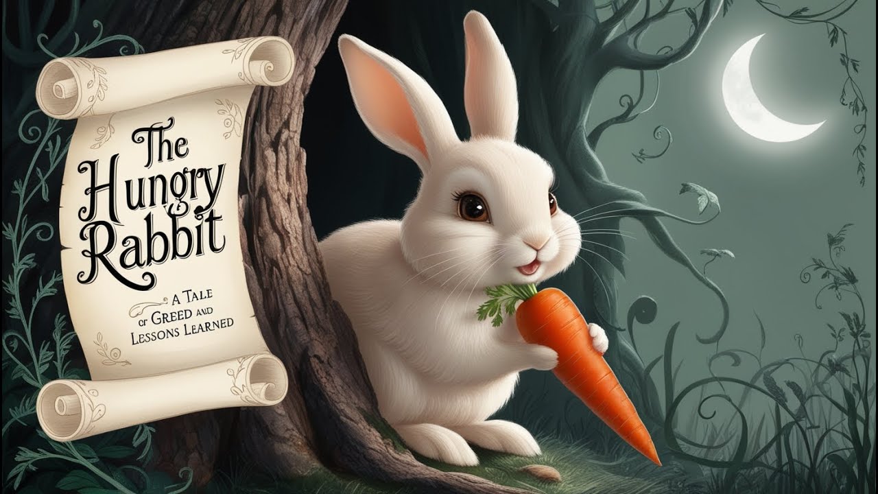 Hungry Rabbit l ,# funny story ,#educational story,# important lesson ...