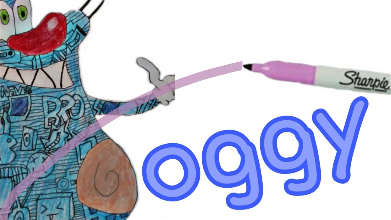 Making a giant Drawing For Oggy | Drawxx Art - YouTube