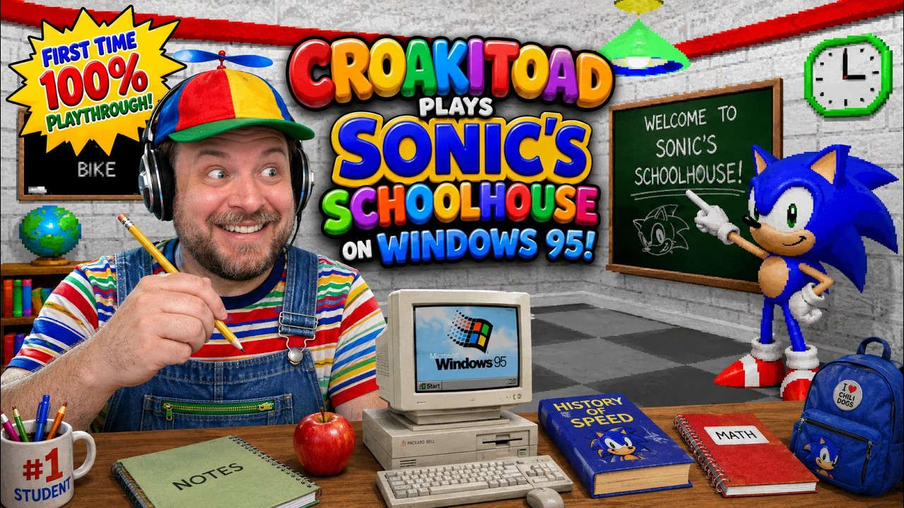 Let's Play: Sonic's Schoolhouse (Windows 95) - YouTube
