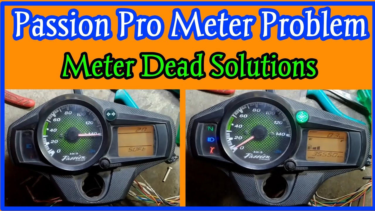 Passion Pro i3s Meter Repair || Passion Pro Meter Problem || Passion ...